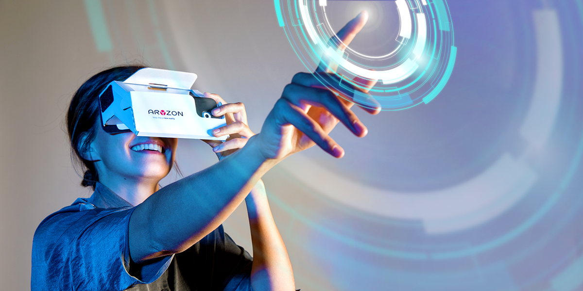 Mixed & Augmented Reality 3D Headset - Aryzon